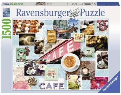 Ravensburger puzzle (slagalice) - Kafa na razne načine