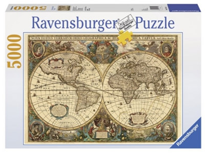 Ravensburger puzzle - Antička karta sveta