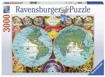 Ravensburger puzzle - Mapa sveta