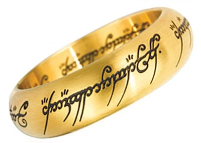 LOTR Prsten - One Ring, Gold