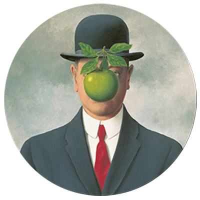 Držač papira - Magritte, fils de l'homme