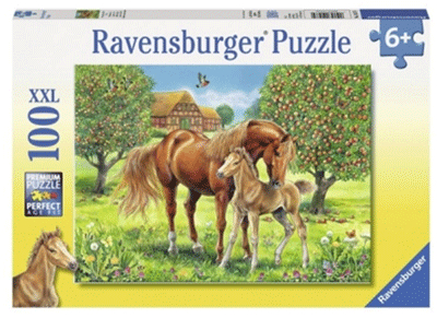 Ravensburger puzzle (slagalice) - Konji u divljini