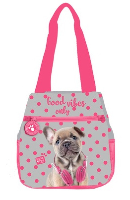 Torbica, Handbag - Studio Pets Pink Dog