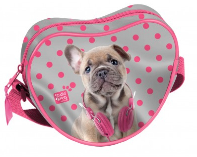 Torbica, Handbag - Studio Pets Pink Dog