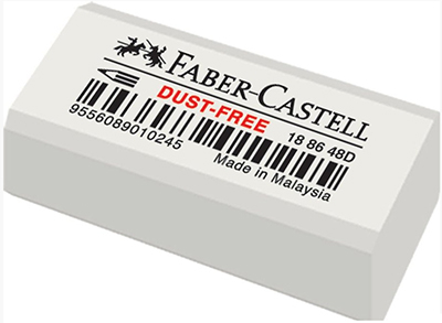 Faber-Castell gumica bela, Dust-Free