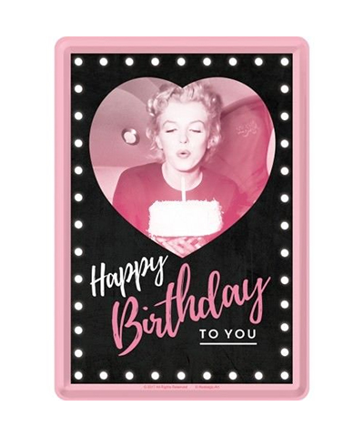 Razglednica - Marilyn Monroe, Happy Birthday