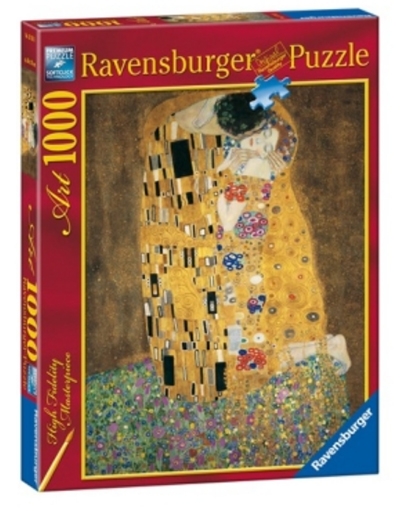 Ravensburger puzzle (slagalice) - Klimt, Poljubac