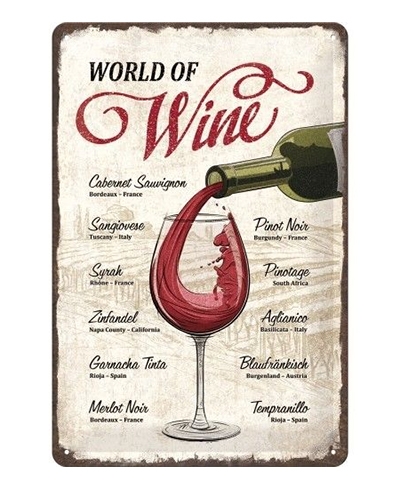 Na znak - 20x30 World of wine