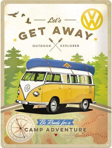 Znak, 30x40 VW Get Away