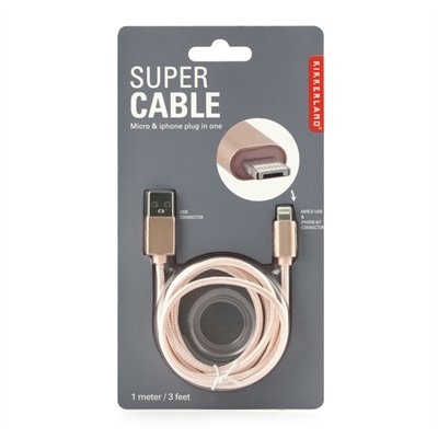 Super Cable Rosegold