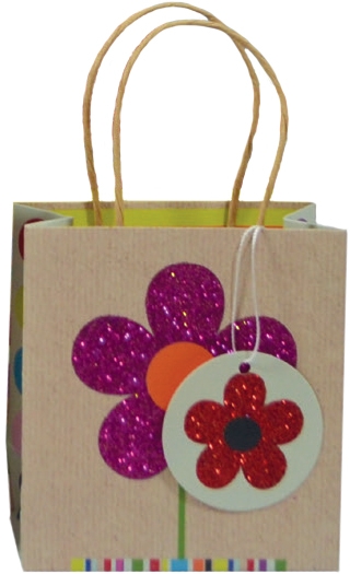 Ukrasna kesa S Rainbow Kraft Flowers