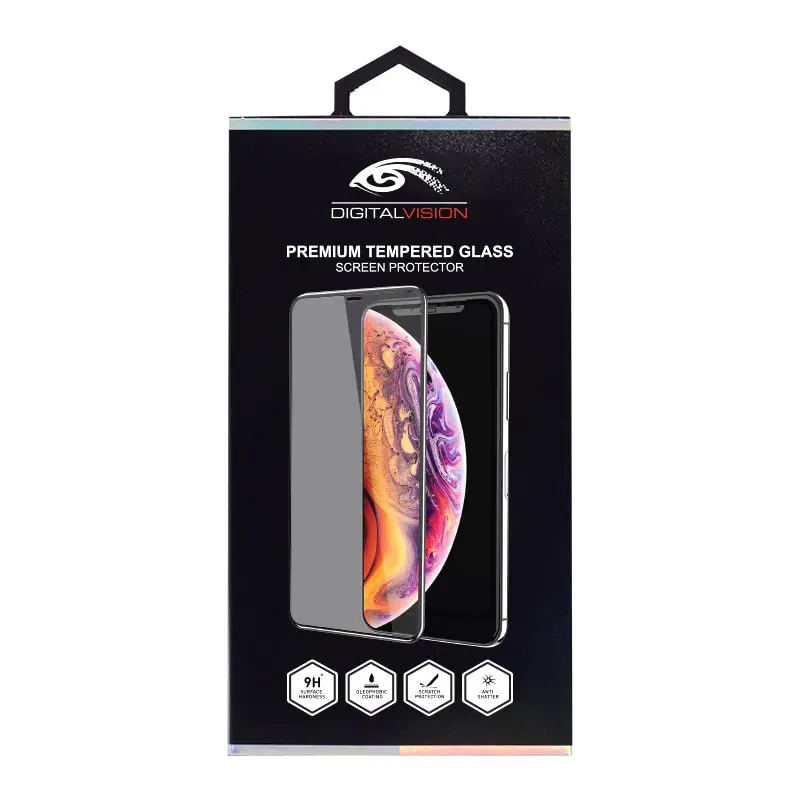 Zaštitno staklo 5D Mini verzija case Friendly za iPhone 12 Pro Max crno