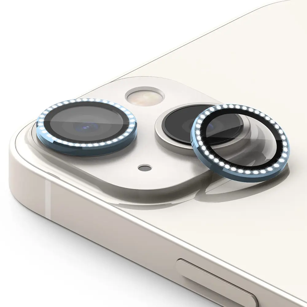 Zaštita za kameru DIAMOND za iPhone 15 (6.1)/iPhone 15 Plus (6.7) plava