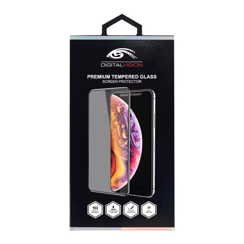 Zaštitno staklo 6D FULL COVER za iPhone 12 Pro Max (6,7) crno