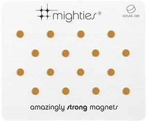 Magneti, Set od 16 – Mighties, Gold