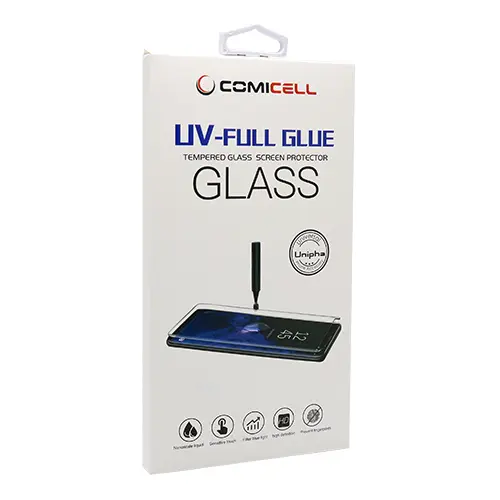 COMICELL Folija za zaštitu ekrana GLASS 3D MINI UV-FULL GLUE za Samsung N970F Galaxy Note 10 zakrivljena providna (bez UV lampe)