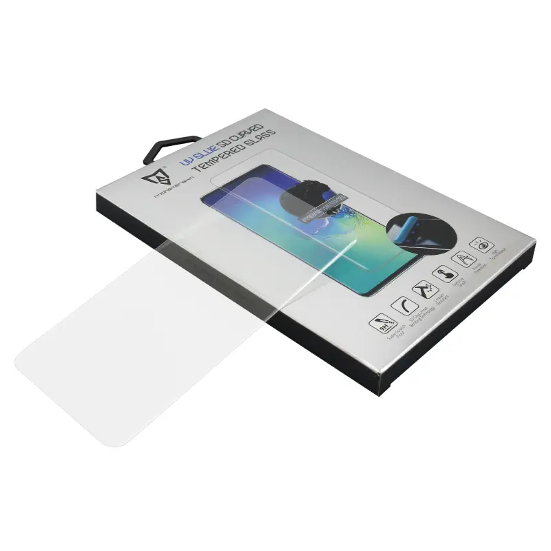 MONSTERSKIN Folija za zaštitu ekrana GLASS UV Glue 5D za Samsung S908B Galaxy S22 Ultra 5G transparent