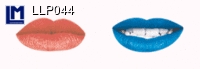 3D bukmark - Kissing lips