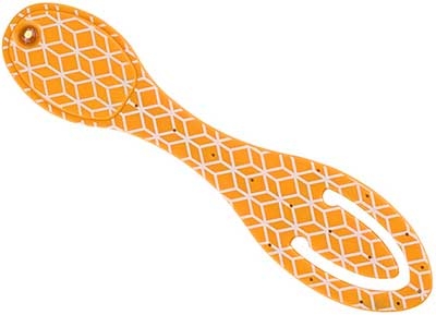 Lampica za knjigu Flexi Orange Geometrical