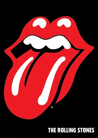 Razglednica - Rolling Stones, Lips