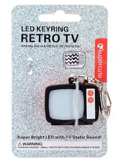 Tv Static Led Keychain