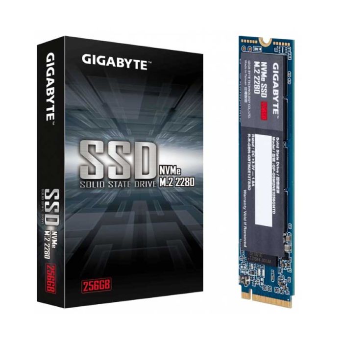 SSD Gigabyte 256GB M.2 PCIe x2 NVMe GP-GSM2NE3256GNTD SSD