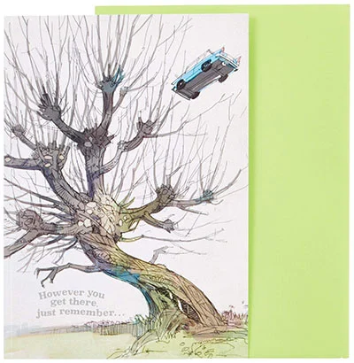 Harry Potter: Whomping Willow Pop-Up Card