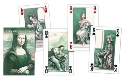 Leonardo Da Vinci Playing Cards