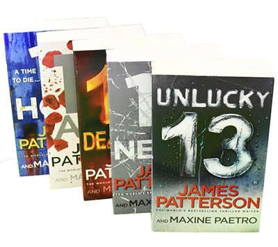 James Patterson Murder Club 5 Books Series 11 -15 Books