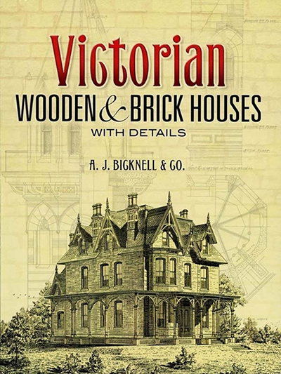 Victorian Wooden And Brick Houses With Details