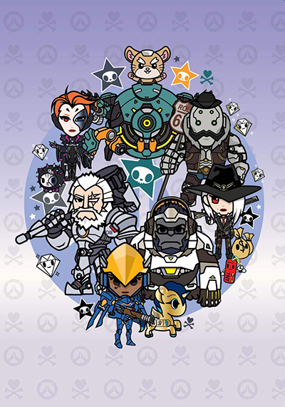 Overwatch Tokidoki X Series 3 Notebook