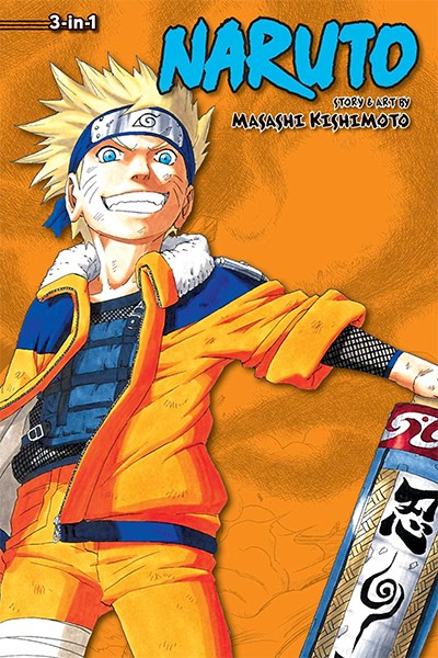 Naruto 3 In 1 Edition, Vol. 4