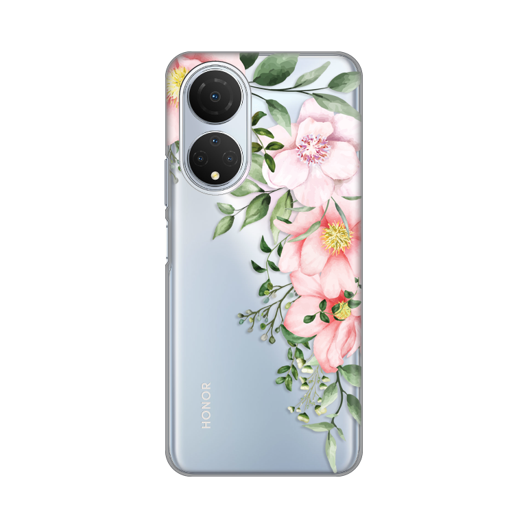 Maska Silikonska Print Skin za Honor X7 Gentle Rose Pattern