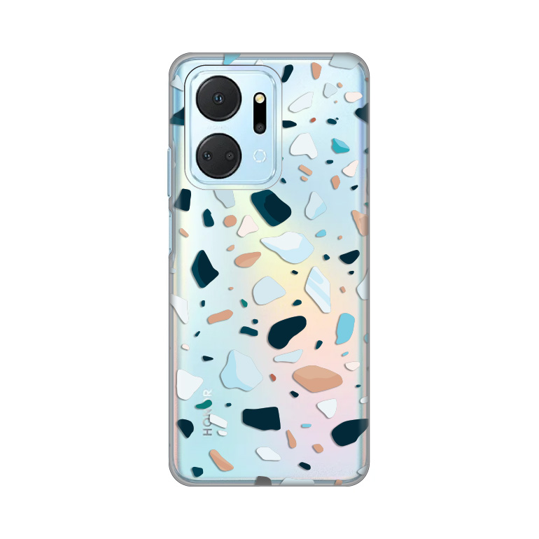 Maska Silikonska Print Skin za Honor X7a Terazzo Pattern