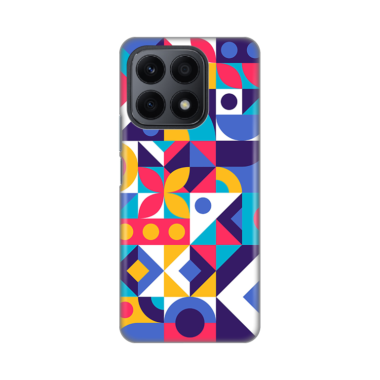 Maska Silikonska Print Skin za Honor X8a Colorful Mosaic