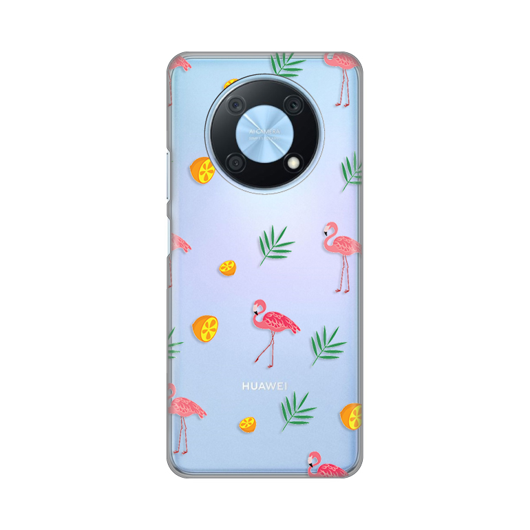 Maska Silikonska Print Skin za Huawei Nova Y90 Flamingo