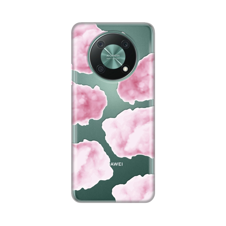 Maska Silikonska Print Skin za Huawei Nova Y90 Pink Clouds