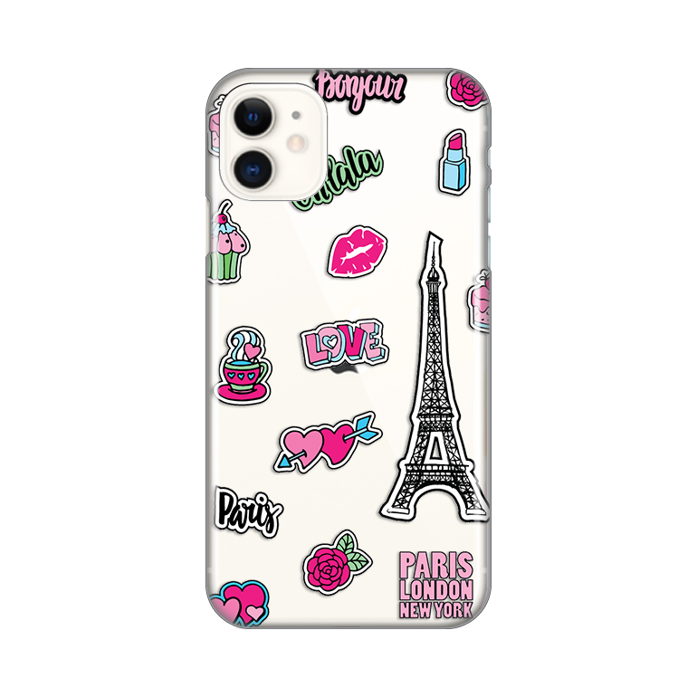 Maska Silikonska Print Skin za iPhone 11 6.1 Love Paris