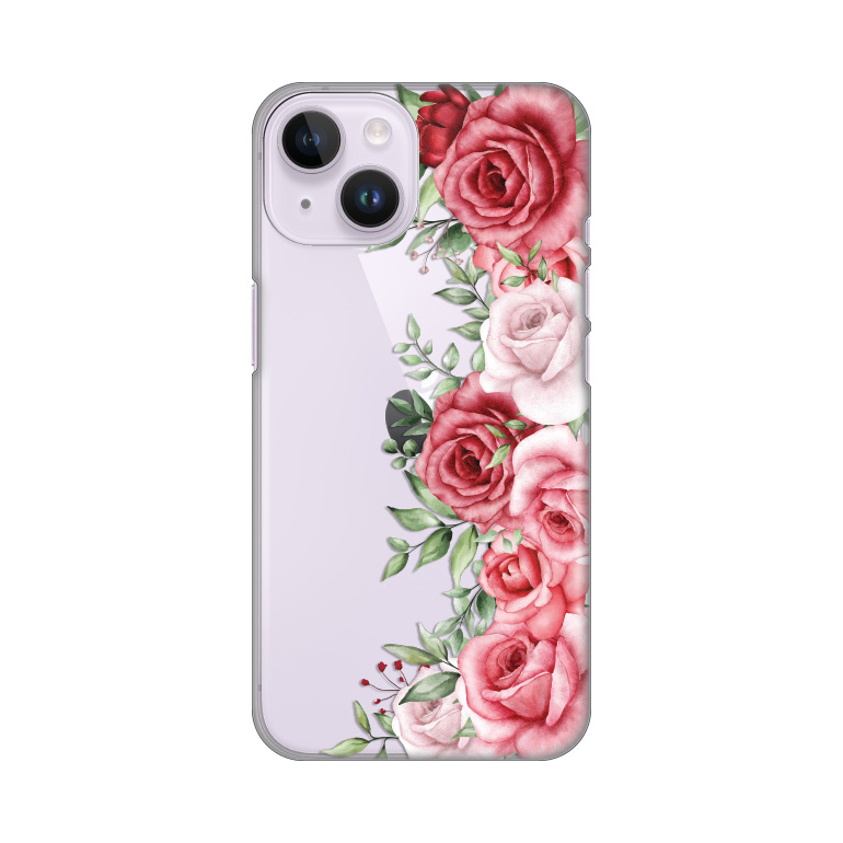 Maska Silikonska Print Skin za iPhone 14 6.1 Wild Roses