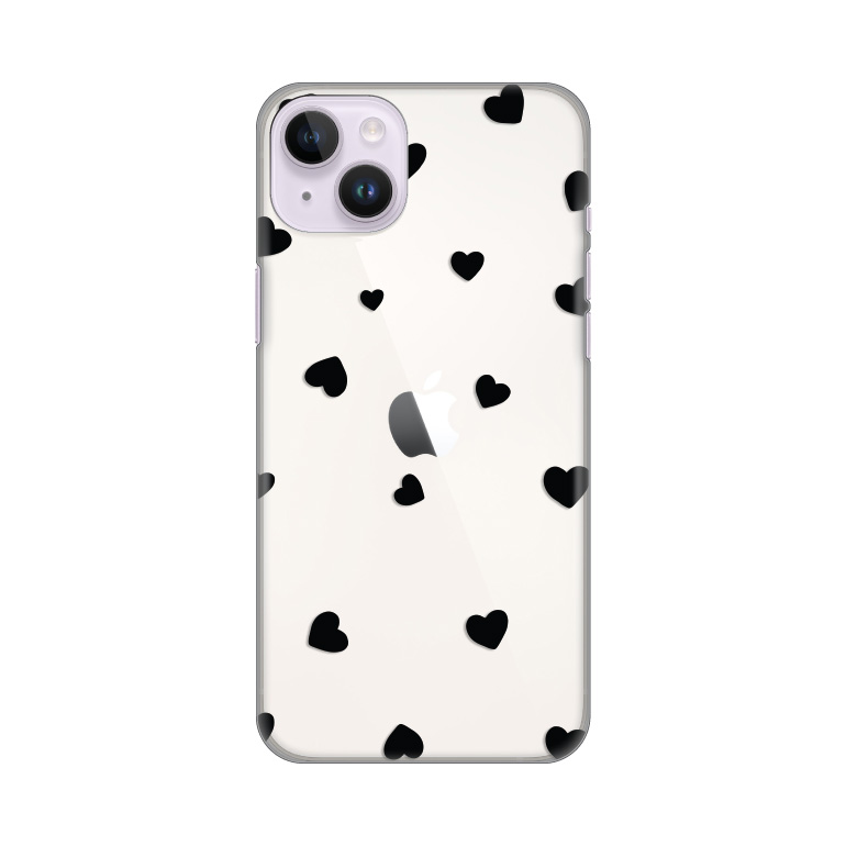 Maska Silikonska Print Skin za iPhone 14 Plus 6.7 Hearts