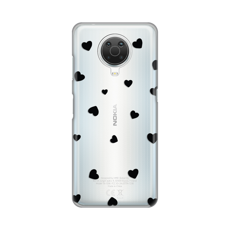 Maska Silikonska Print Skin za Nokia G10/G20 Hearts