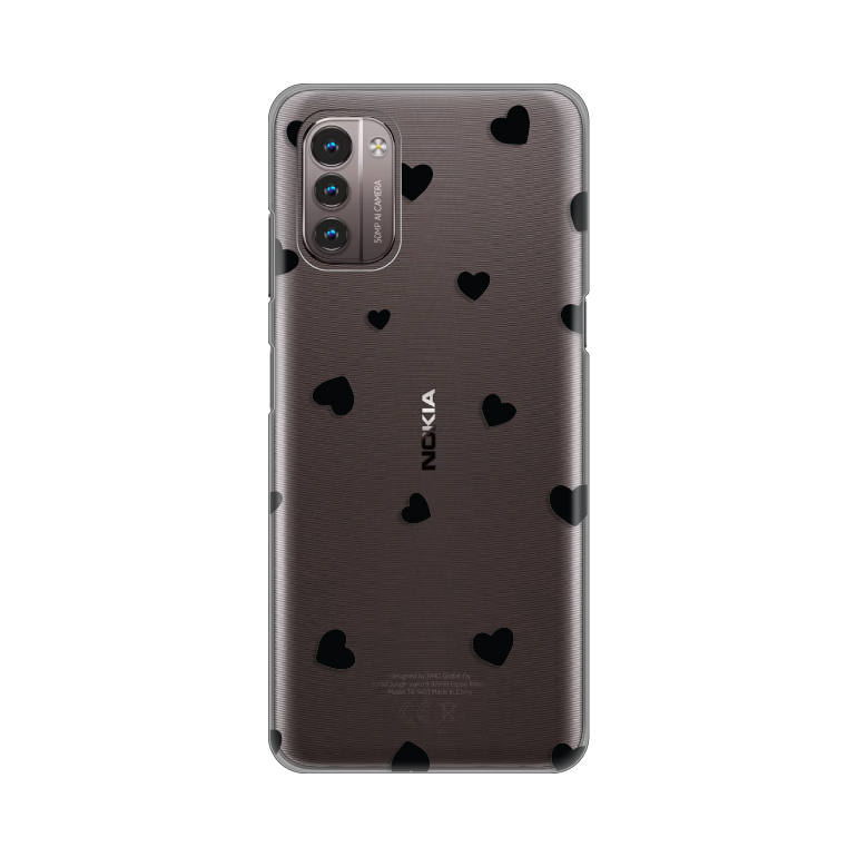 Maska Silikonska Print Skin za Nokia G11/G21 Hearts