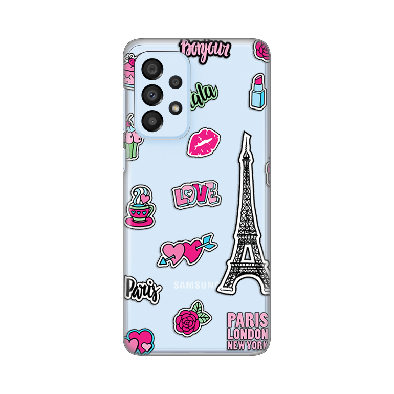 Maska Silikonska Print Skin za Samsung A336B Galaxy A33 5G Love Paris