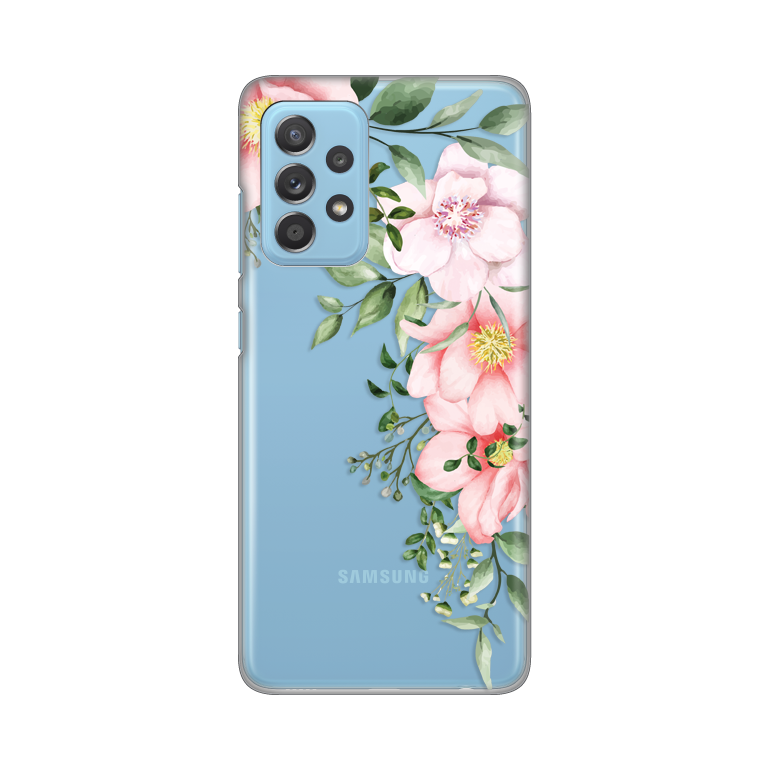 Maska Silikonska Print Skin za Samsung A525F/A526B/A528B Galaxy A52 4G/A52 5G/A52s 5G Gentle Rose Pattern