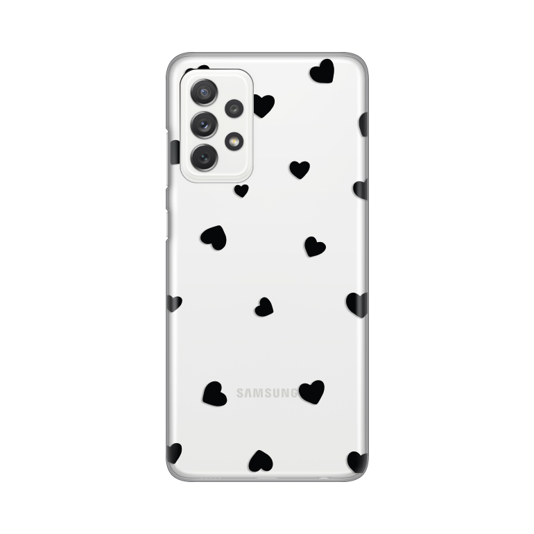 Maska Silikonska Print Skin za Samsung A73 5G Hearts