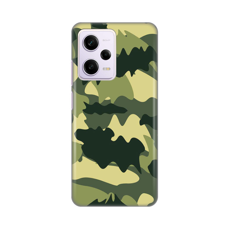 Maska Silikonska Print Skin za Xiaomi Redmi Note 12 Pro 5G (EU) Army