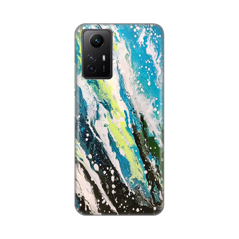 Maska Silikonska Print Skin za Xiaomi Redmi Note 12S (EU) Abstract