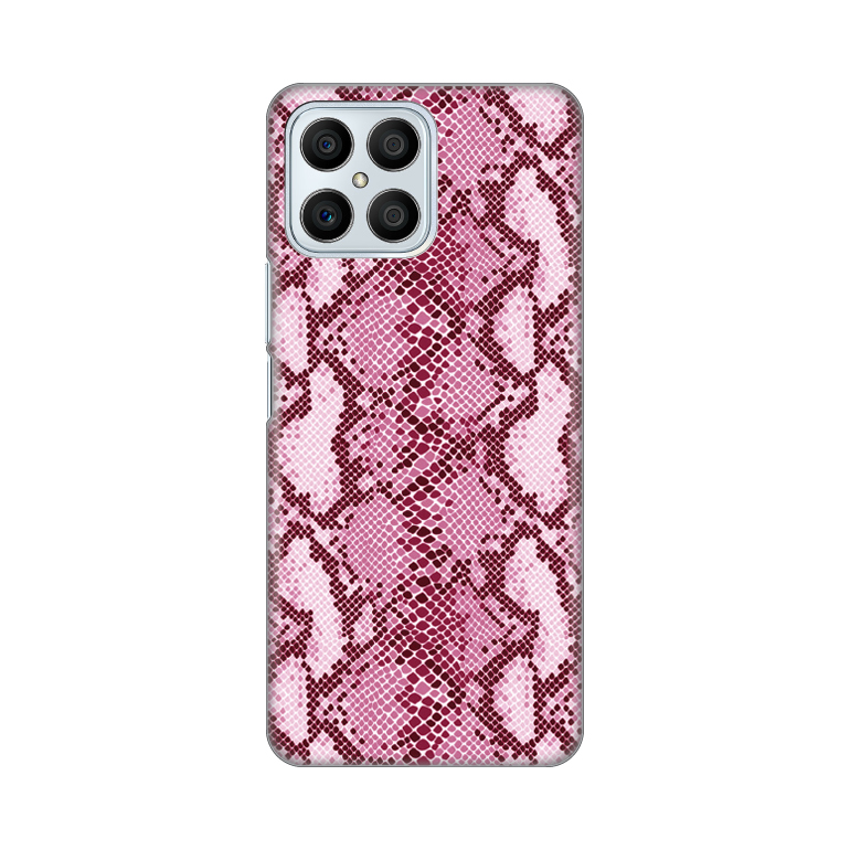 Maska Silikonska Print za Honor X8 Pink Snake