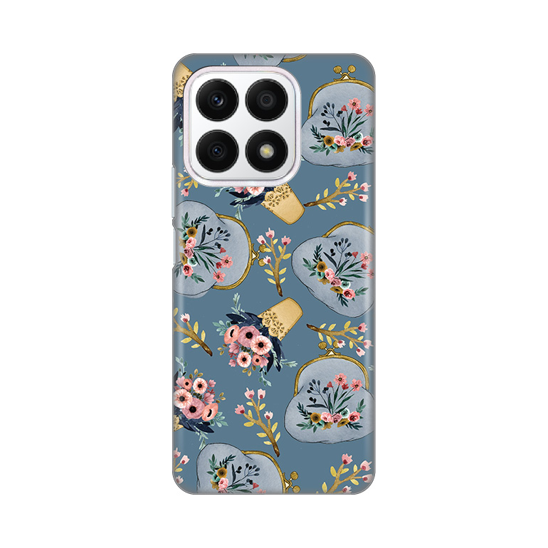 Maska Silikonska Print za Honor X8a Retro Blue