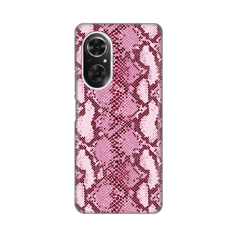 Maska Silikonska Print za Huawei Nova 9 SE/Honor 50 SE Pink Snake